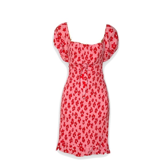 Hesperus | Dresses | Kawaii Style Dress Barbiecore Smocked Bodice Off ...